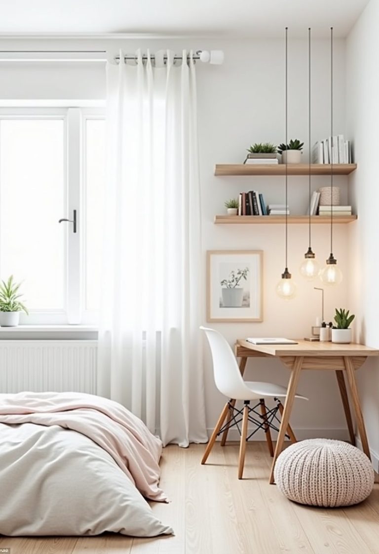 32 Bedroom and Study Room Combined Designs – VivyNest