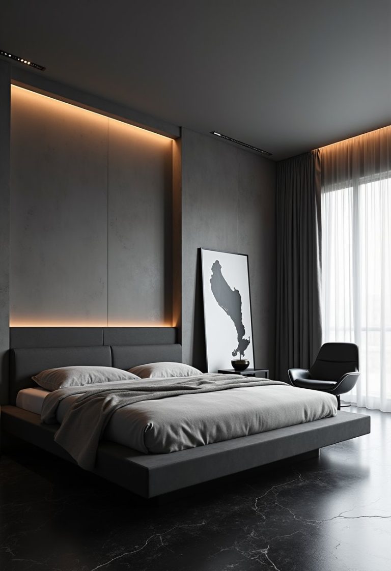 41 Minimalist Bedroom Design for Men – VivyNest