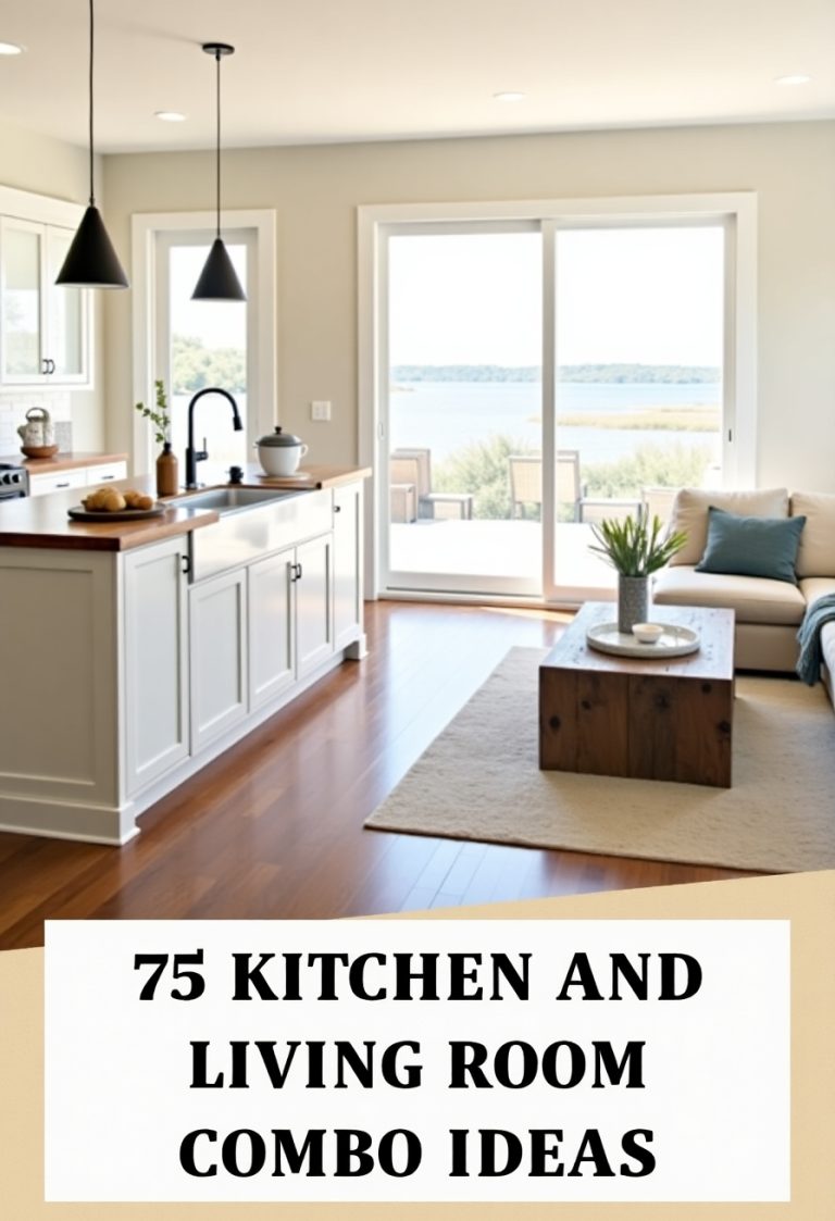 75 Kitchen and Living Room Combo Ideas – VivyNest