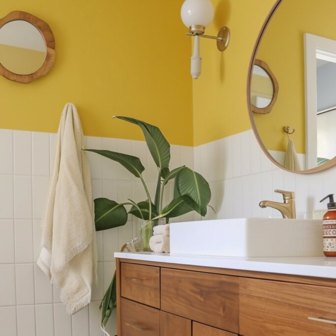 40+ Yellow Bathroom Ideas – VivyNest