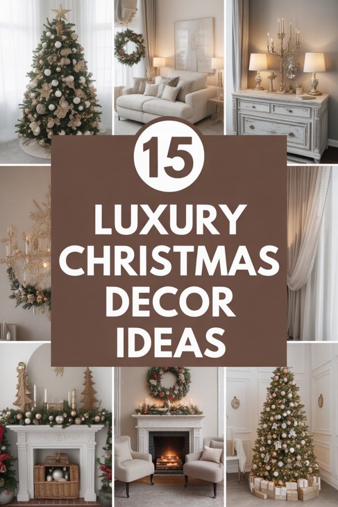 15 Luxury Christmas Decor Ideas – VivyNest