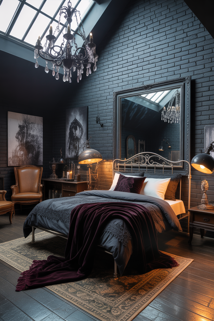 17 Gothic Boho Bedroom Ideas – VivyNest