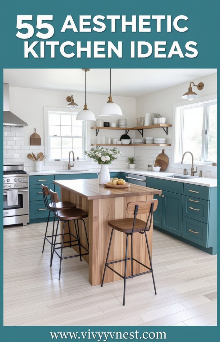 55 Aesthetic Kitchen Ideas – VivyNest