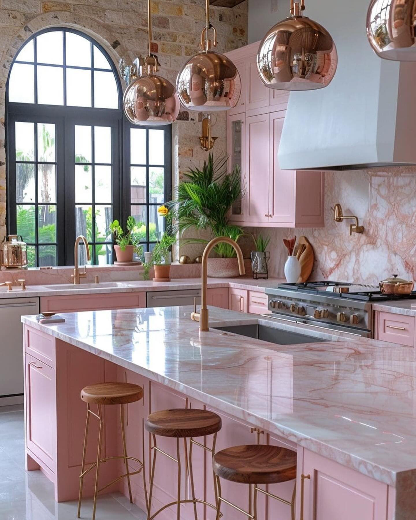 39 Pink Kitchen Ideas – VivyNest